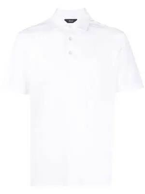 Herno Short-sleeved Polo Shirt - White
