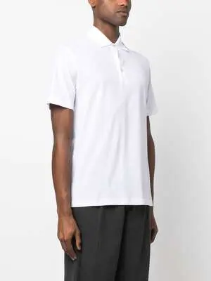Herno Short-sleeved Polo Shirt - White