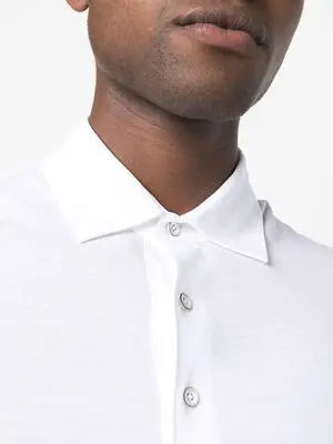 Herno Short-sleeved Polo Shirt - White