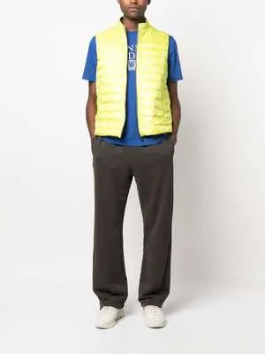 Herno Quilted Reversible Down Gilet - Yellow