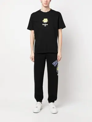 Gcds Graphic-print T-shirt - Black