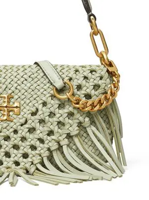 Tory Burch Kira Leather Fringe Shoulder Bag