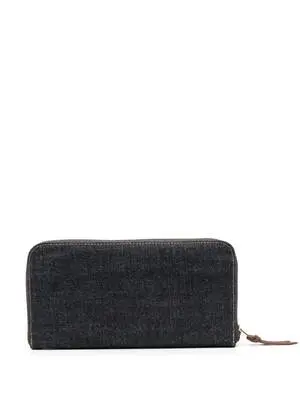 Ralph Lauren Logo-plaque Denim Wallet