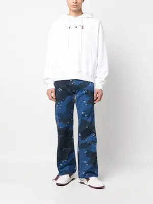 Off-White Camouflage-print Carpenter Jeans