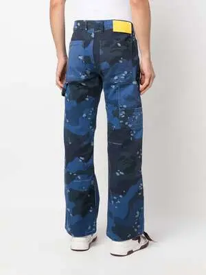 Off-White Camouflage-print Carpenter Jeans