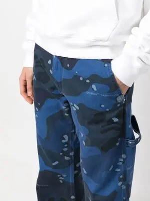 Off-White Camouflage-print Carpenter Jeans