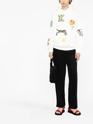 Kenzo Graphic Print Hoodie