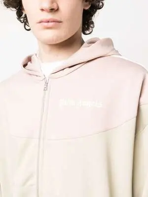 Palm Angels Panelled Hooded Track Jacket