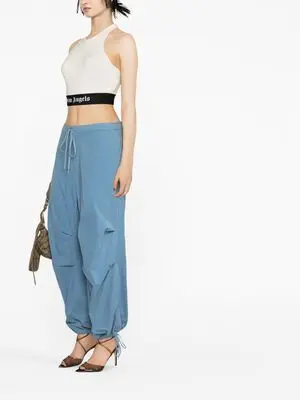 Palm Angels Logo Underband Cropped Top