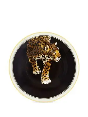 Dolce & Gabbana Tiger Porcelain Tea Set - Black