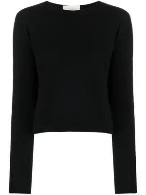 LISA YANG Ida Cashmere Jumper - Black