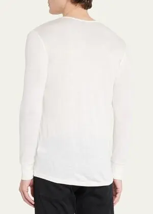 Zimmerli Wool-silk Crewneck T-shirt