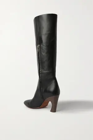 Chloé Net Sustain Oli Leather Knee Boots