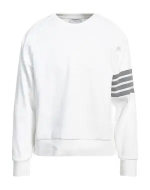 Thom Browne Cotton Jersey Sweatshirt White