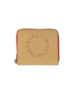Stella McCartney Woman Wallet Blush Size - Textile Fibers Beige