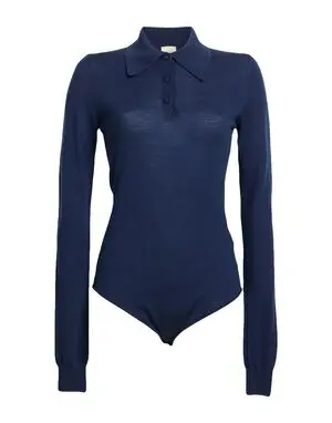 TOD'S Merino Wool Long Sleeve Bodysuit
