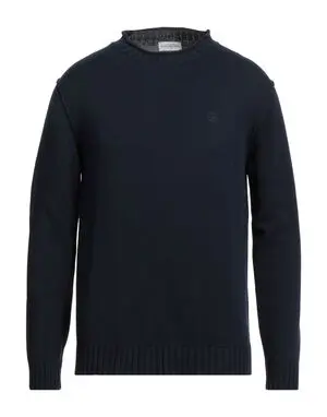 BALLANTYNE Knitted Crewneck Sweater Midnight Blue
