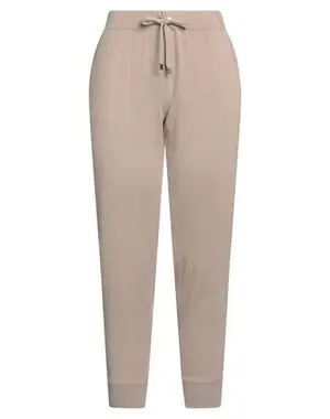 Brunello Cucinelli Tapered Cashmere Pants Beige