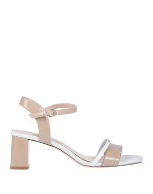 BIBI LOU Sandals In Leather And Textile Fibers - Blush