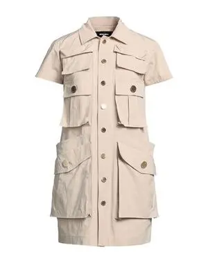 Dsquared2 Mini Shirt Dress - Beige