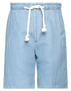 Isabel Marant Étoile Denim Shorts Size Cotton, Linen