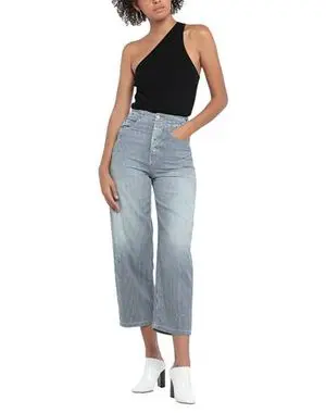 DEPARTMENT 5 Striped Denim Mom Jeans