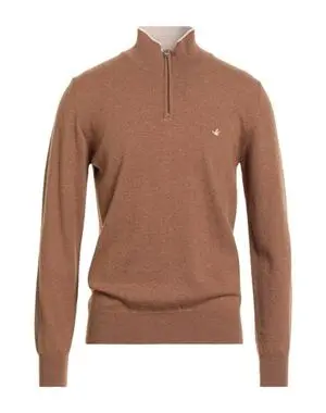 BROOKSFIELD Turtleneck Virgin Wool Beige