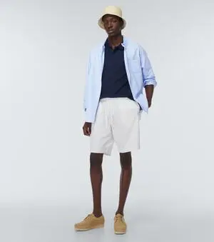 Vilebrequin Terry Bermuda Shorts - Blue