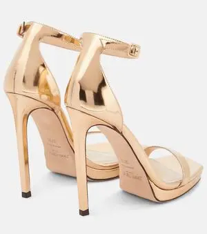 JIMMY CHOO Alva Leather Sandals