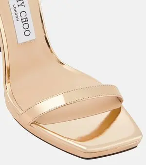 JIMMY CHOO Alva Leather Sandals