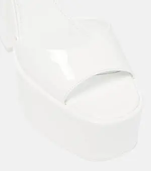 Paris Texas Tatiana Platform Sandals - White