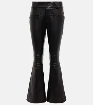 Perfect Moment Perfect Moment Aurora Soft Shell Flared Ski Pants Black