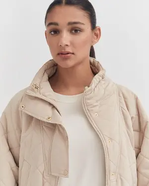 Cuyana Balloon Sleeve Light Puffer
