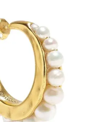 GOOSSENS Pearls Half-hoop Earrings