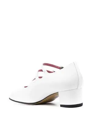CAREL Kina 40mm Pumps - White