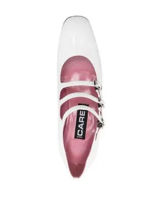 CAREL Kina 40mm Pumps - White