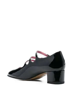 CAREL Mary Jane Side-buckle Pumps - Black