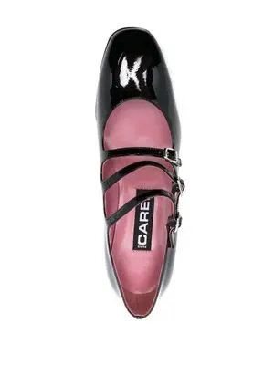 CAREL Mary Jane Side-buckle Pumps - Black