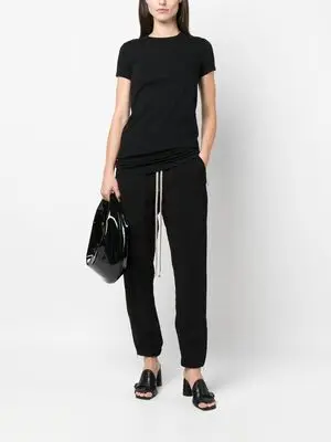 Rick Owens Cotton Short-sleeve T-shirt - Black