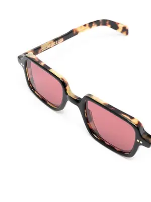 CUTLER & GROSS Square-frame Sunglasses - Brown