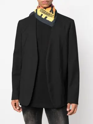 Dsquared2 Graphic-print Cotton Scarf