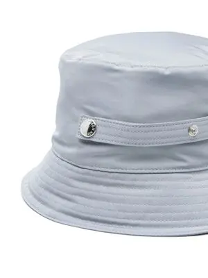 Alexander McQueen Logo-print Bucket Hat - Grey