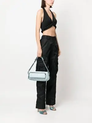 By Far Maddy Studded Shoulder Bag