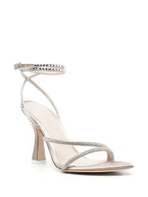 3JUIN Crystal-embellished 65mm Sandals