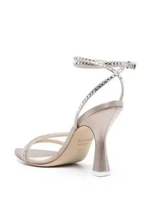 3JUIN Crystal-embellished 65mm Sandals