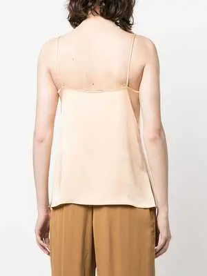 Stella McCartney Ruched Satin Vest