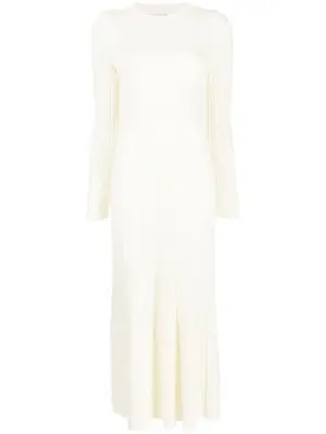 Anna Quan Ribbed Cotton Midi Dress