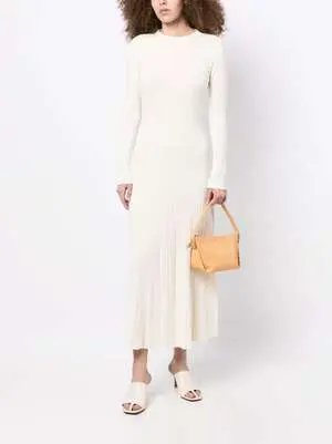 Anna Quan Ribbed Cotton Midi Dress