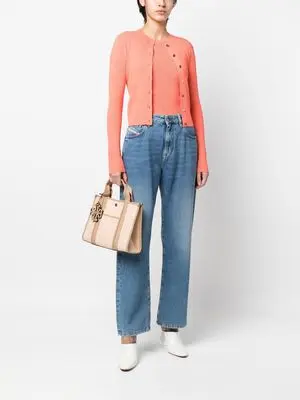Ralph Lauren Button-up Rib-knit Cardigan