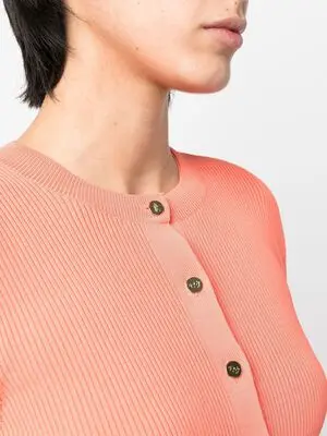 Ralph Lauren Button-up Rib-knit Cardigan